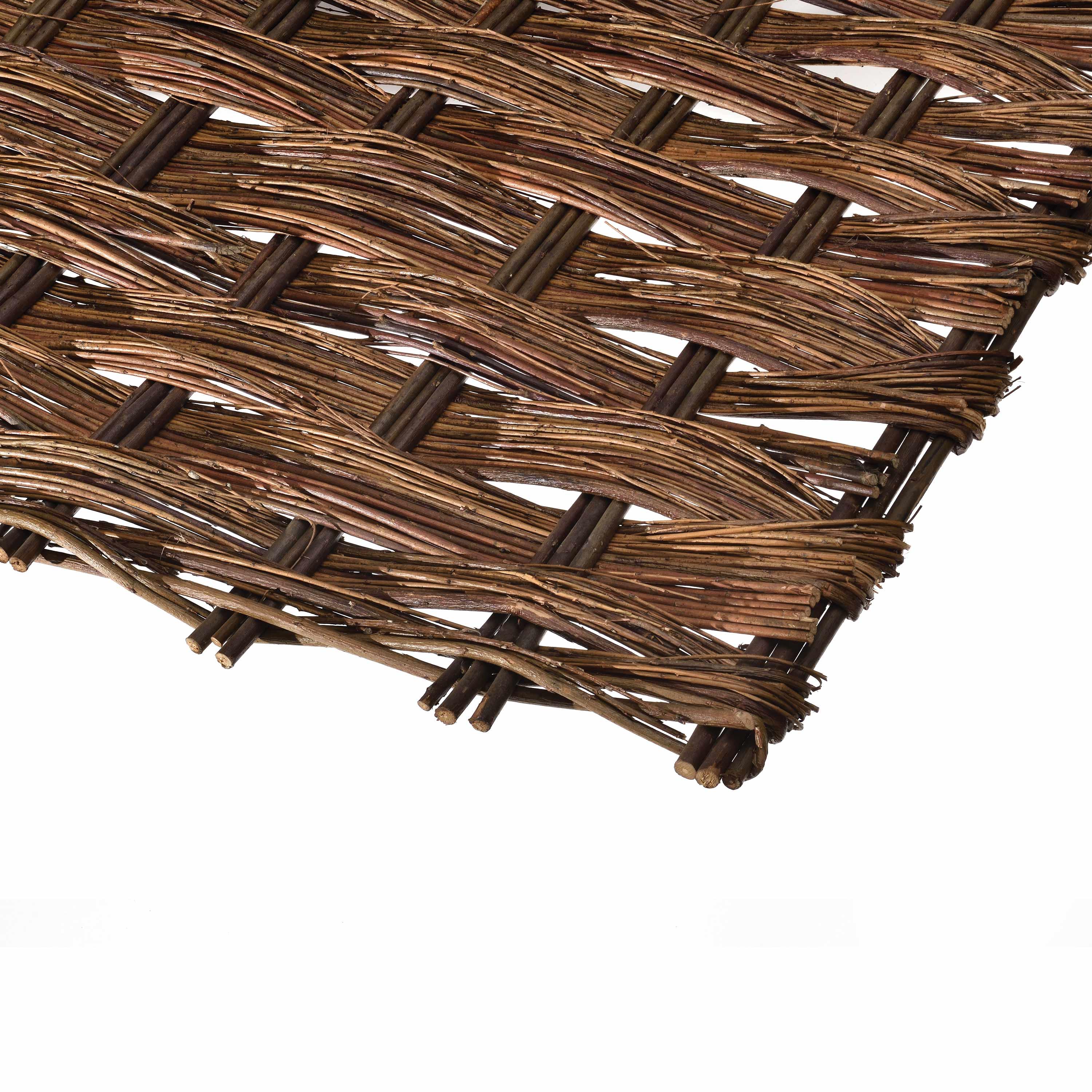 Gallery of Handwoven Panel - Natural Willow - 5