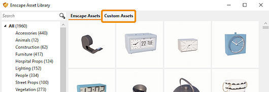 Best Practices: Custom Asset Library from Enscape