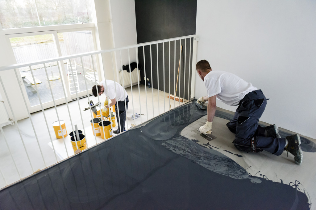 Galeria de Contrapiso autonivelante Sika® Level-125 - 3