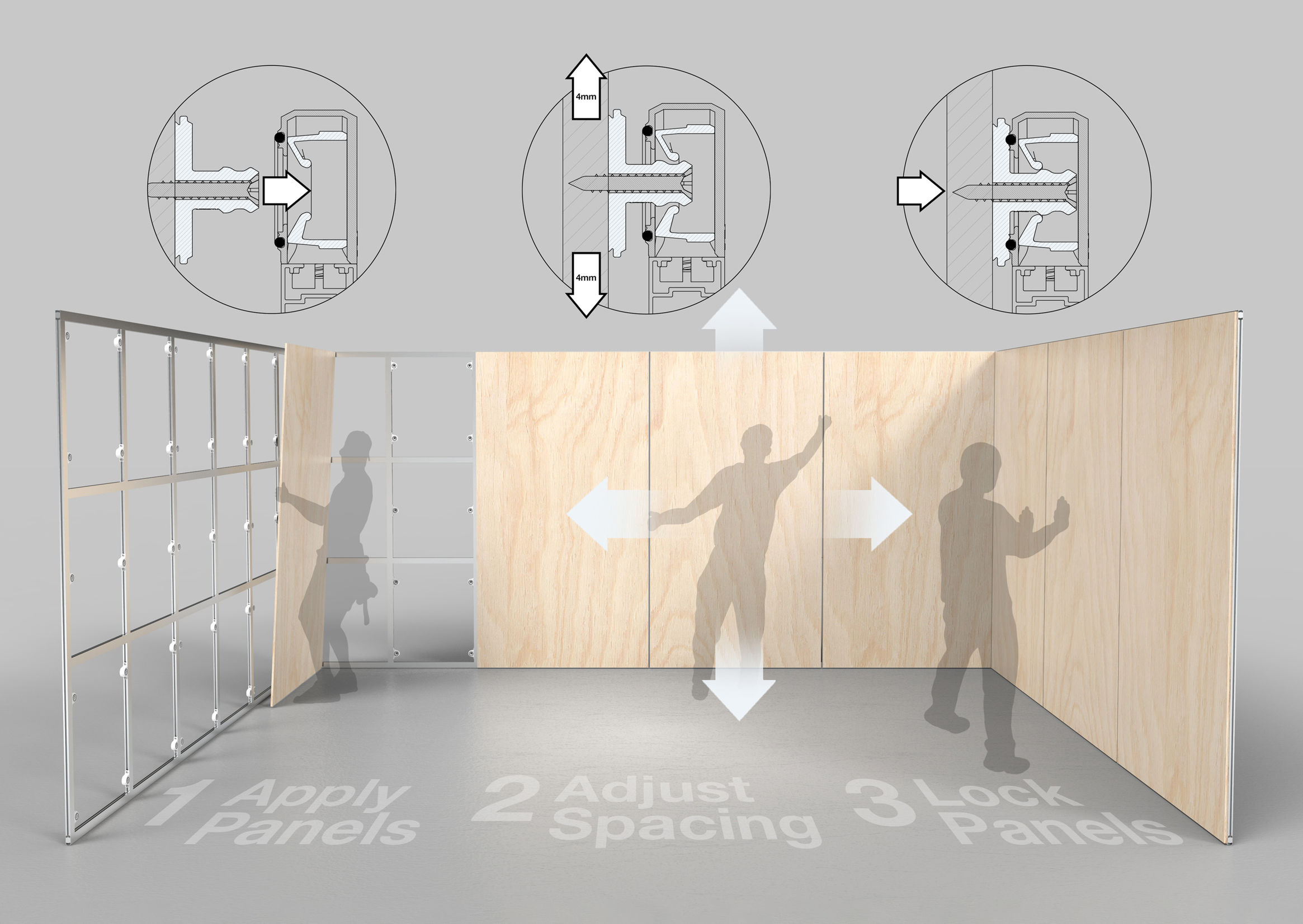 Gallery of Fire-Rated Panel Fastener - Stratlock® Range - 2