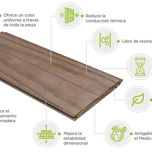 Galeria de Madera termomodificada Thermo Solutions - 2