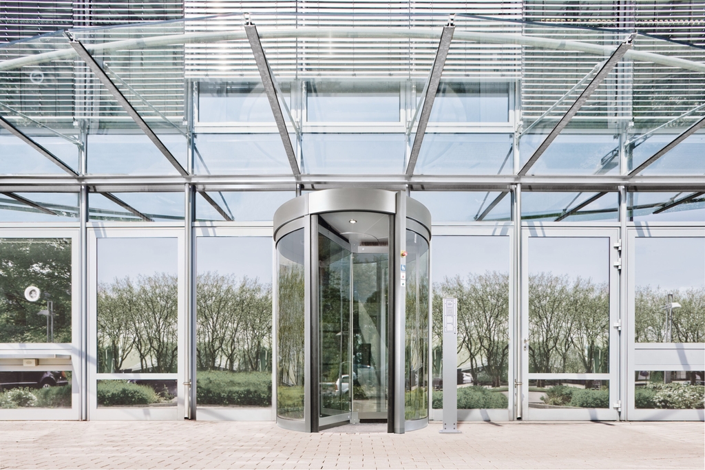 Revolving Door System - KTV Secure from dormakaba