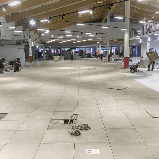 New tiles (2,000 sqm!) in only 4 Days - DryTile from AGROB BUCHTAL