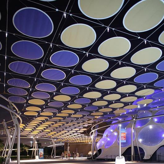 Gallery of Tensile Architecture: Cable Grids and Shades - 10