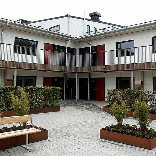 STENI Façade Panels in Multi-Family Buildings from STENI