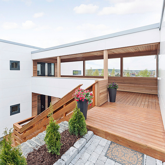 STENI Façade Panels in Villas & Holiday Homes from STENI