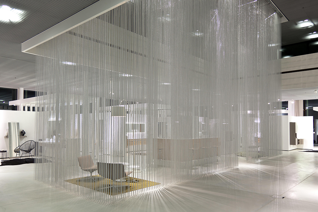 Metal Fabric Ceilings - Rainy from Kriskadecor