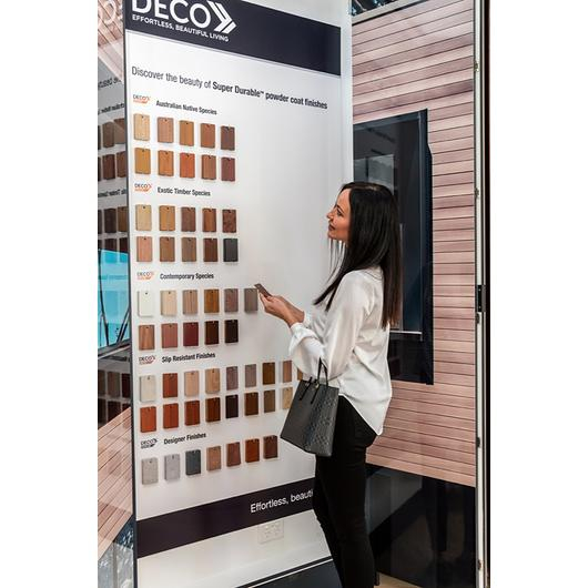 Gallery of Aluminium Cladding in DECO Display Centre - 11