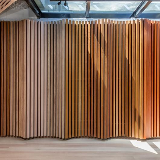 Aluminium Cladding in DECO Display Centre from DECO Australia