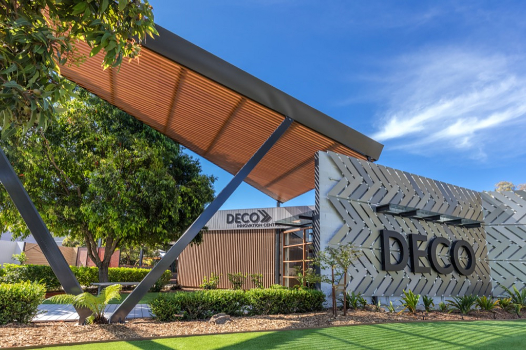 Aluminium Cladding in DECO Display Centre from DECO Australia