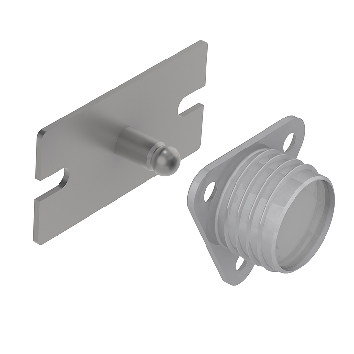 Heavy Panel Fastener - Metal Range Surface-fix from Fastmount™
