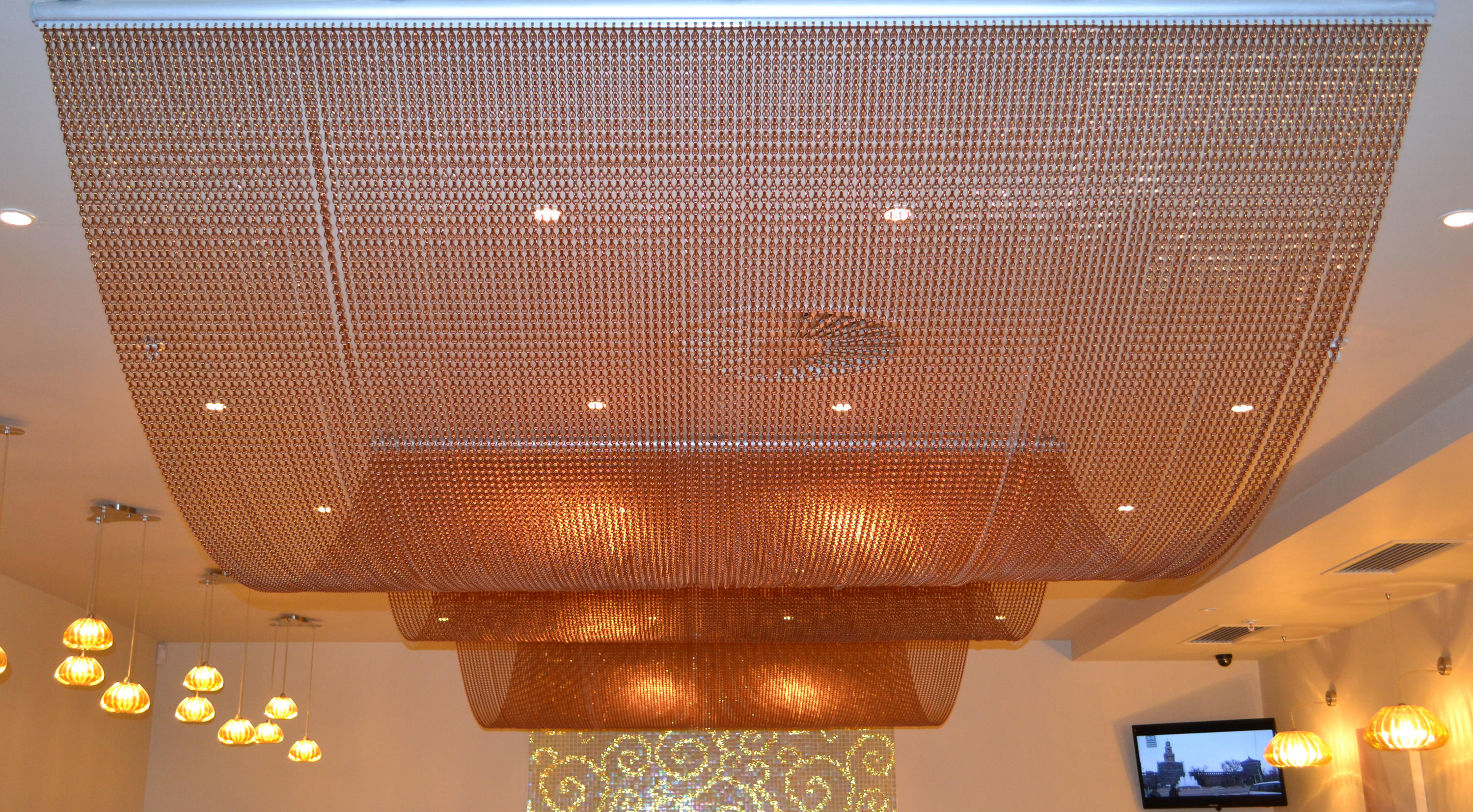 Gallery of Metal Fabric Ceilings - Waves - 3