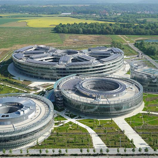 Door Fittings in EDF Campus from Karcher Design