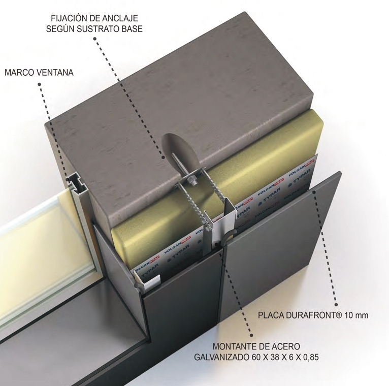 Galeria de Panel de fibrocemento para fachadas ventiladas - Durafront® - 33