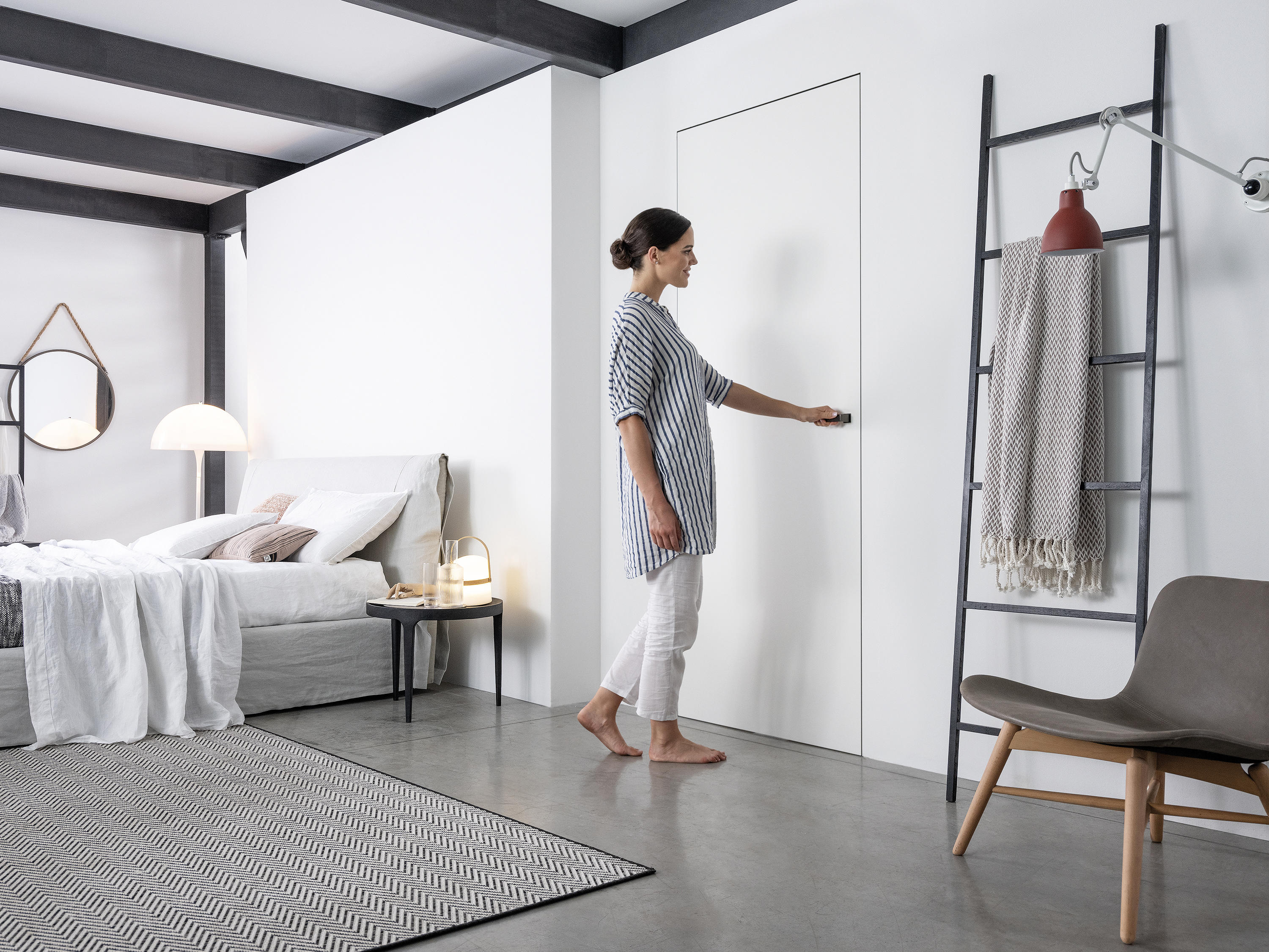 Gallery of Splayed Door Frame - ECLISSE 40 - 2