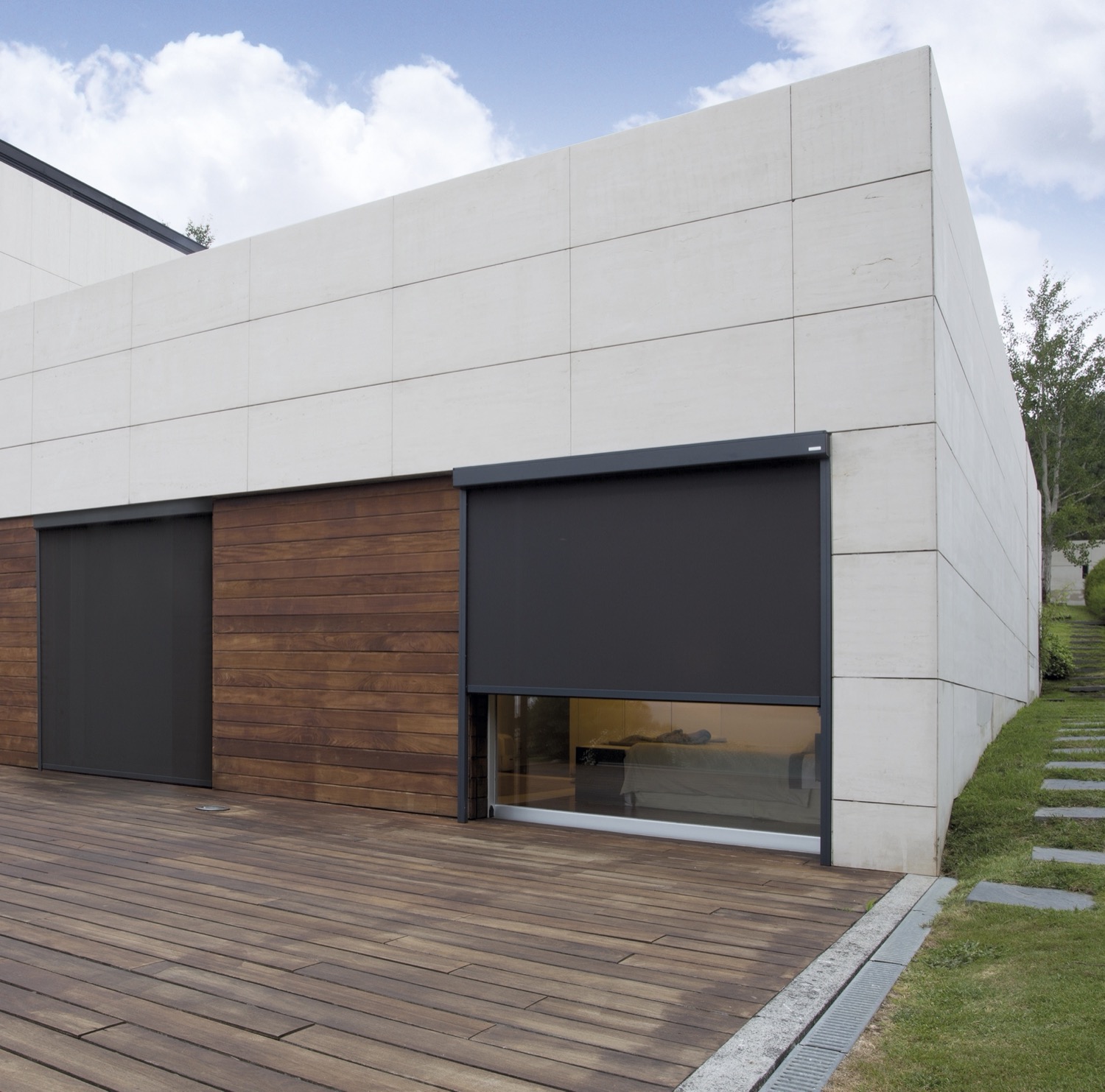 Zipper Box Roller Shades - Z-Box System from BANDALUX