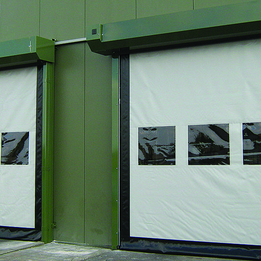High Speed Fabric Doors - RapidCoil™ from Raynor