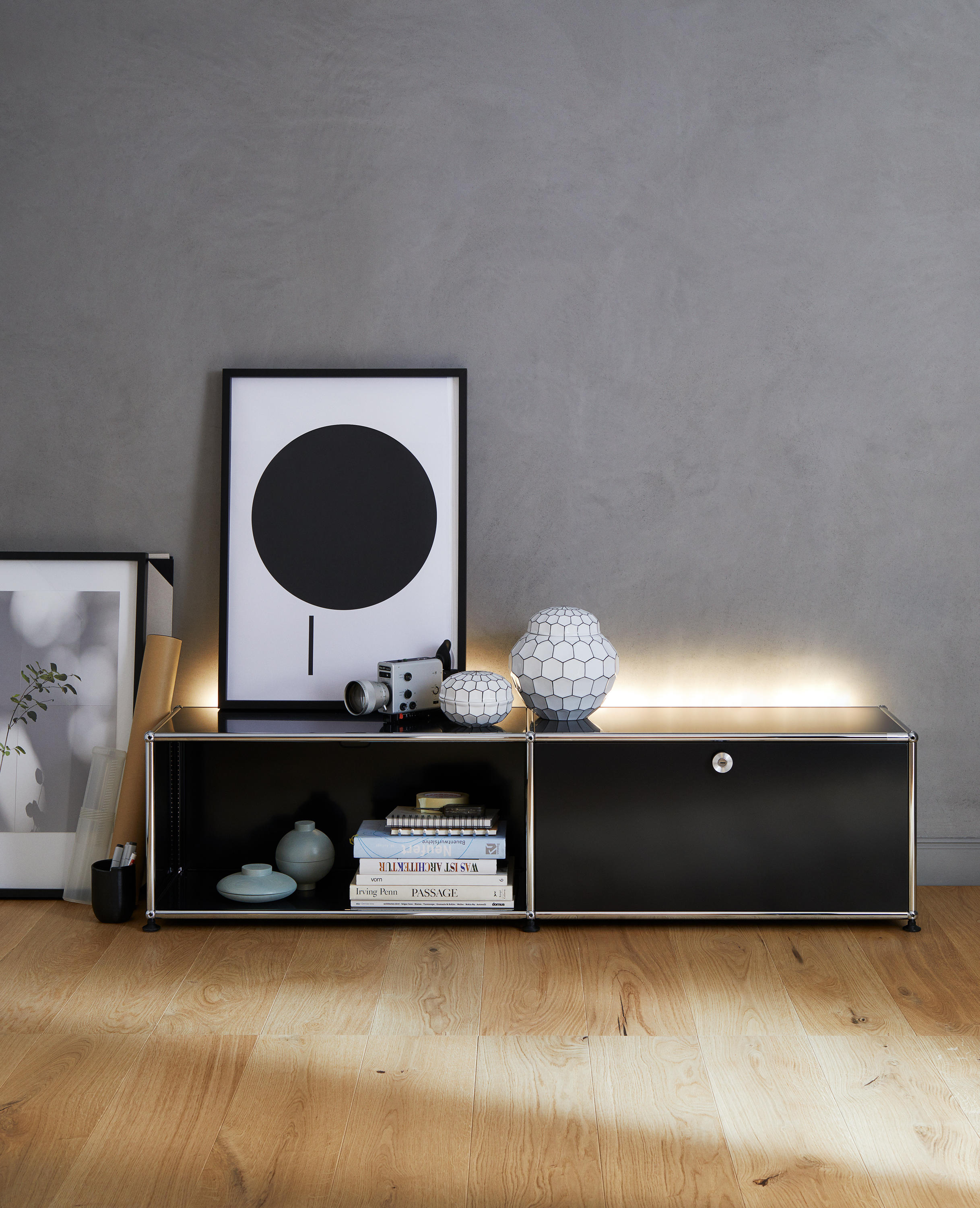 Gallery of Sideboard and Closed Shelves - Haller E - 1