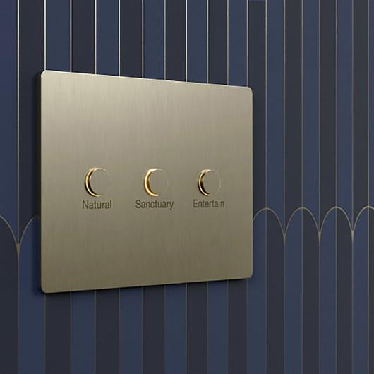 Alisse Botonera Minimalista de Lutron