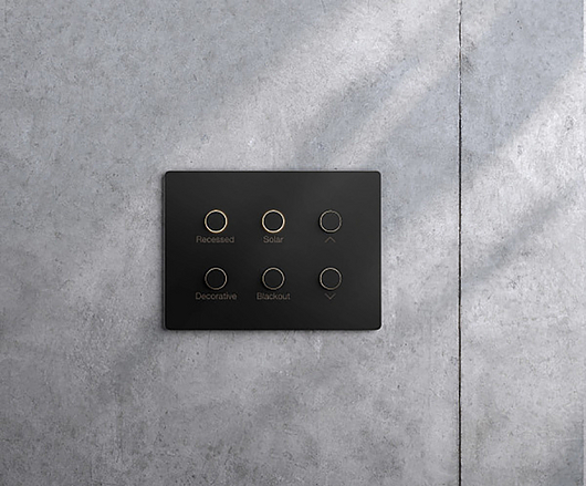 Alisse Botonera Minimalista de Lutron