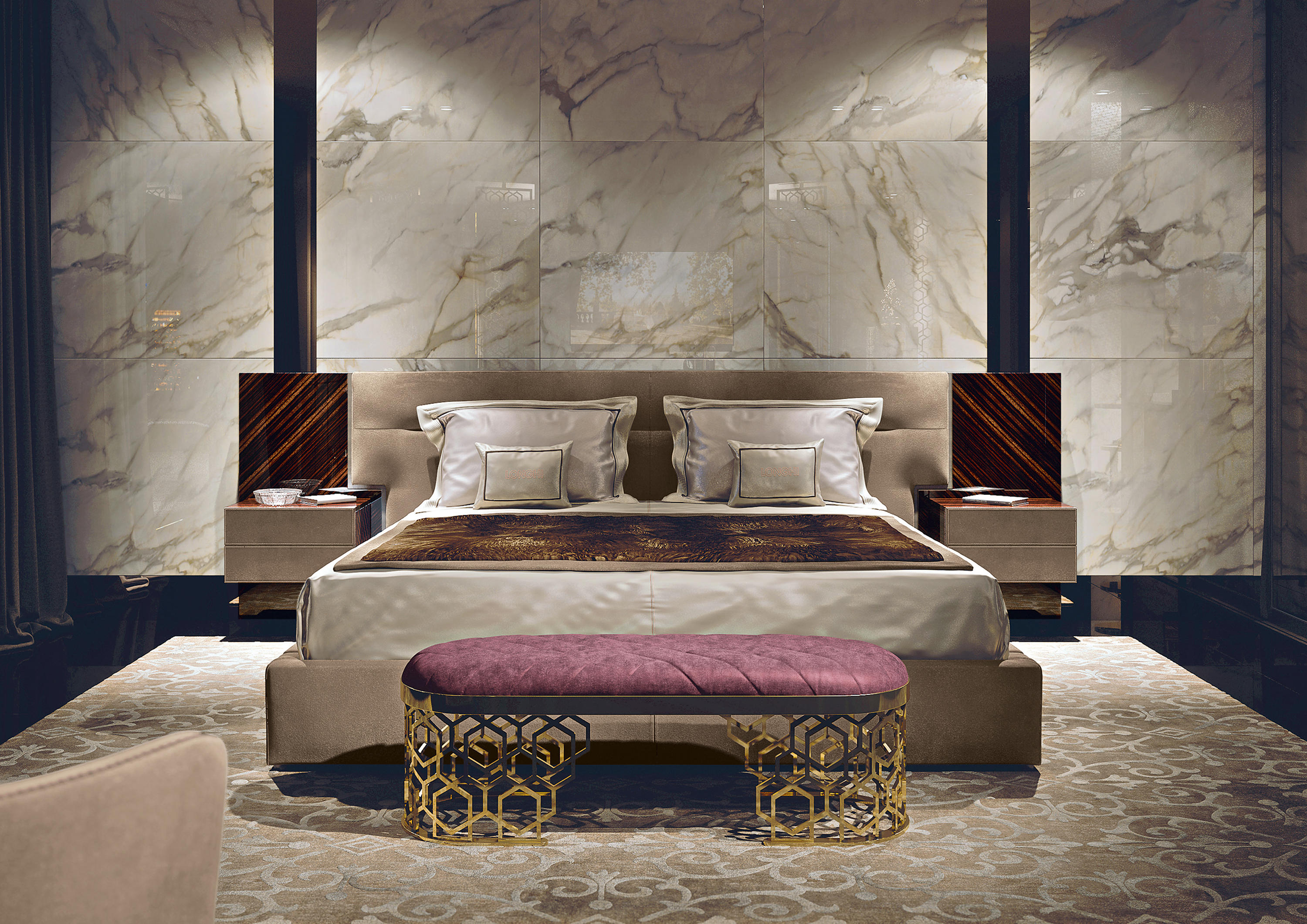 Bed - Glen from Longhi