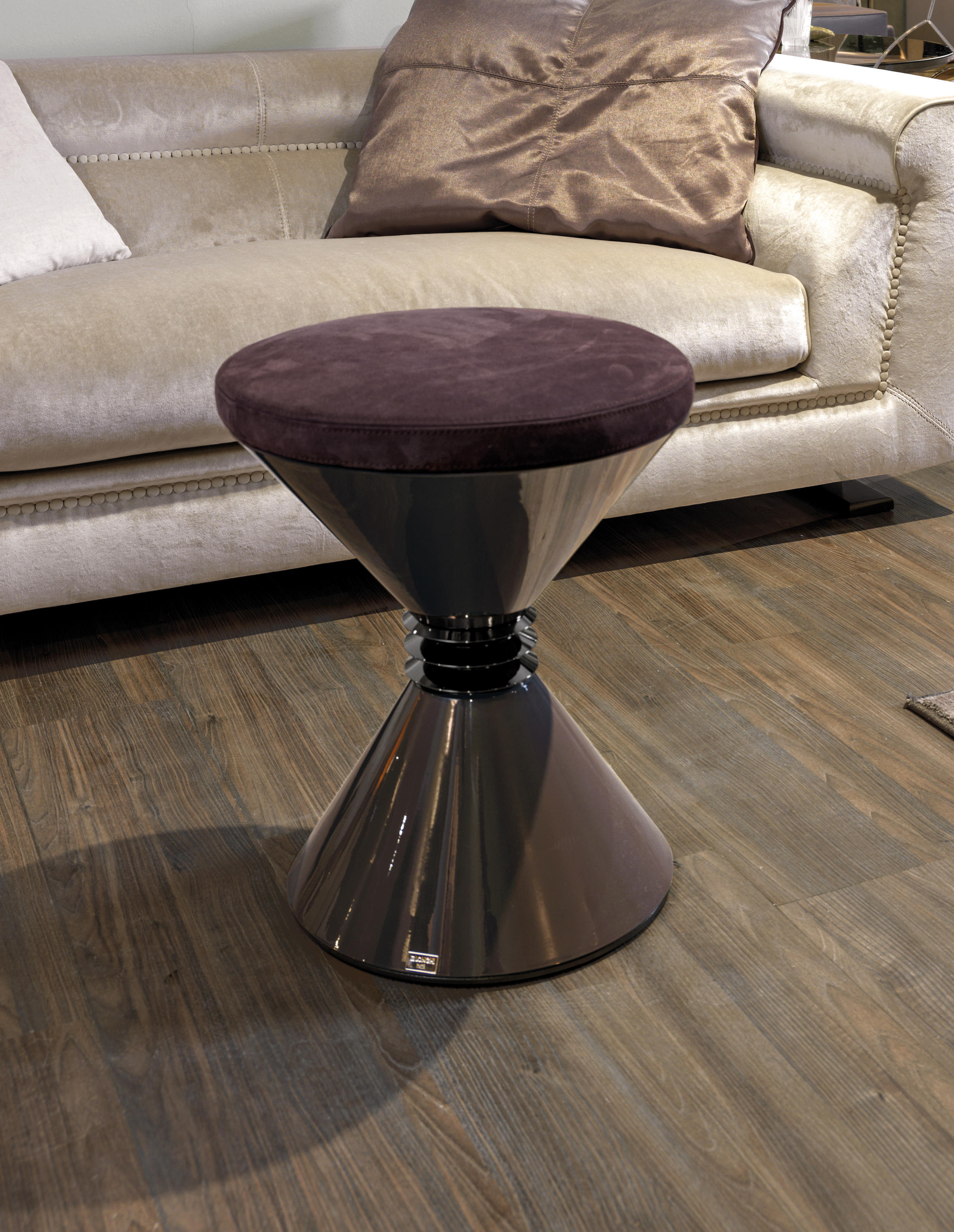 Gallery of Side Table & Pouf - Angie - 6
