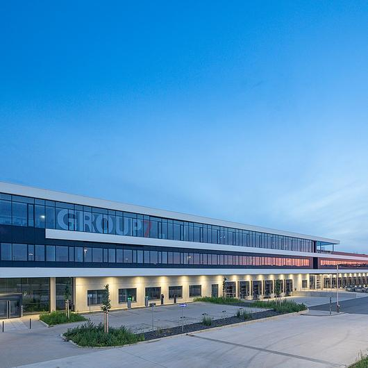 Trimoterm and Qbiss One in Warehouses from Trimo