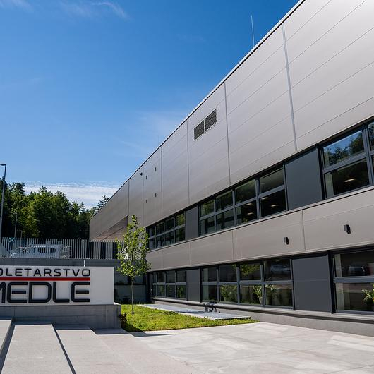 Trimoterm and Qbiss One in Warehouses from Trimo