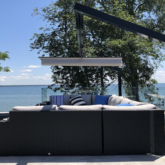 Shade Structure – Freestanding Canopy in Lake Simcoe from ShadeFX
