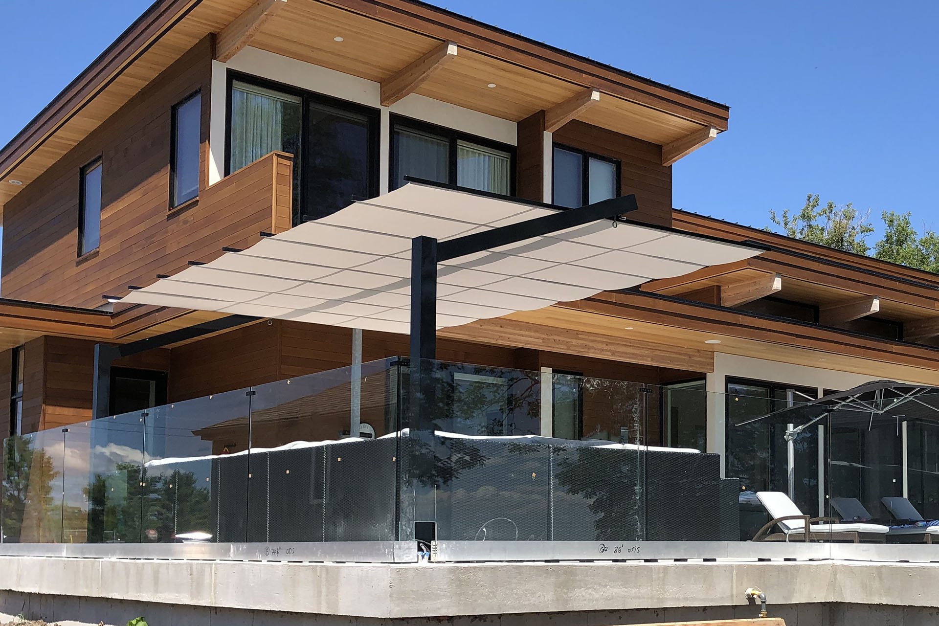 Gallery of Shade Structure – Freestanding Canopy in Lake Simcoe - 8