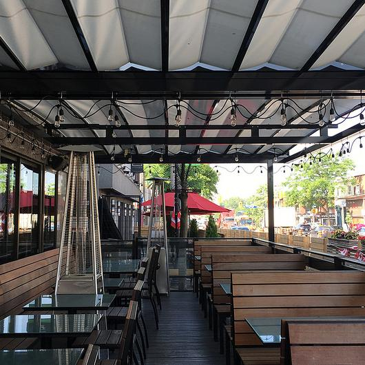 Gallery of Outdoor Roofs, Custom Structures – Crooked Cue - 5