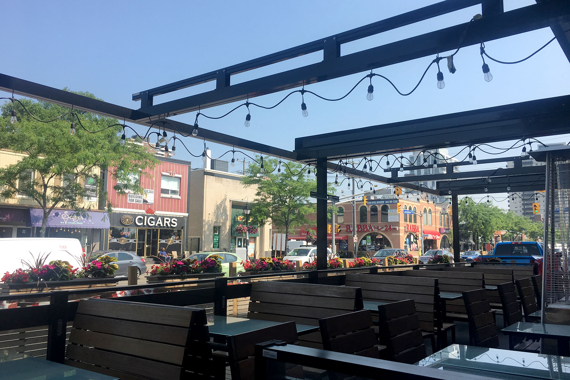 Gallery of Outdoor Roofs, Custom Structures – Crooked Cue - 6