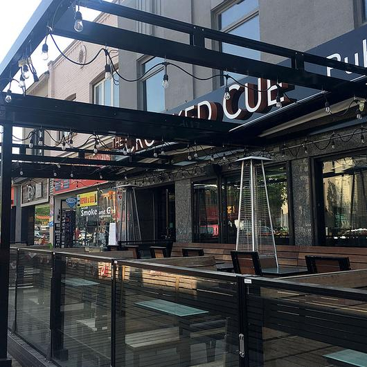 Gallery of Outdoor Roofs, Custom Structures – Crooked Cue - 8