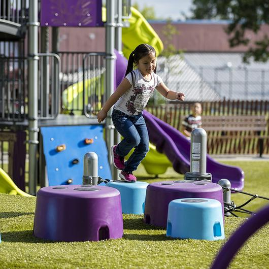 Galeria de Juegos infantiles Unity Stepper y Climbing Squares - Cliffs - 2