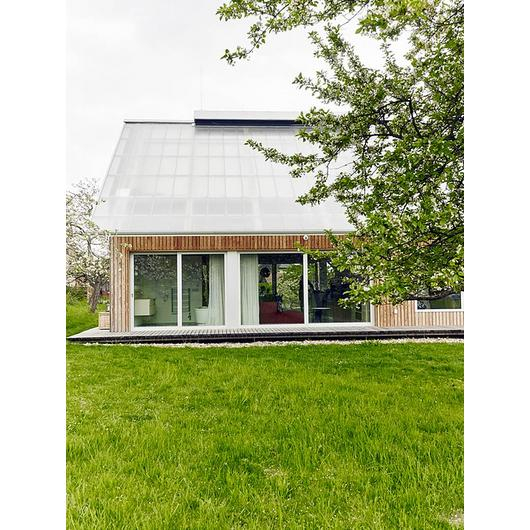 Translucent Building Elements in Rooftop Greenhouse from Rodeca