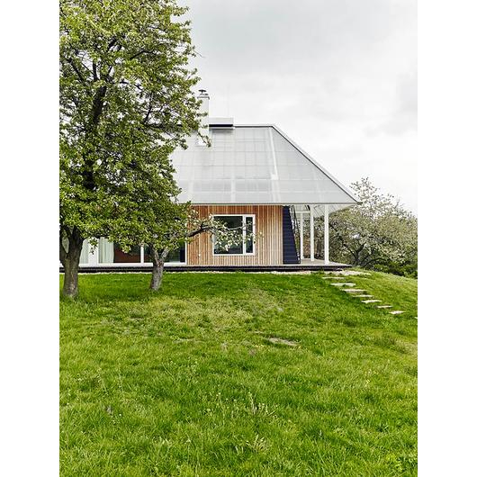 Translucent Building Elements in Rooftop Greenhouse from Rodeca