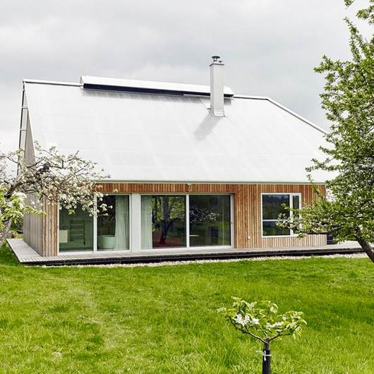 Translucent Building Elements in Rooftop Greenhouse from Rodeca