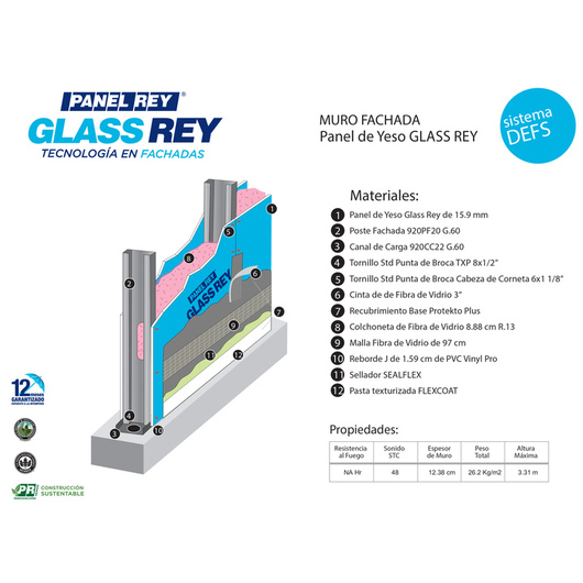 Galeria de Panel de Yeso GlassRey® - 14