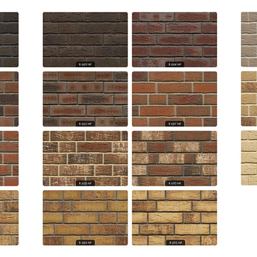 Thin Bricks - Vintage Handform Sintra from Feldhaus Klinker