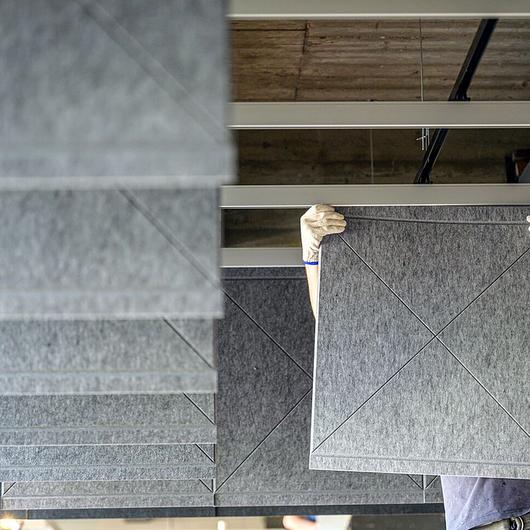 Gallery of Acoustic Ceilings - HeartFelt® Origami Ceiling System - 14