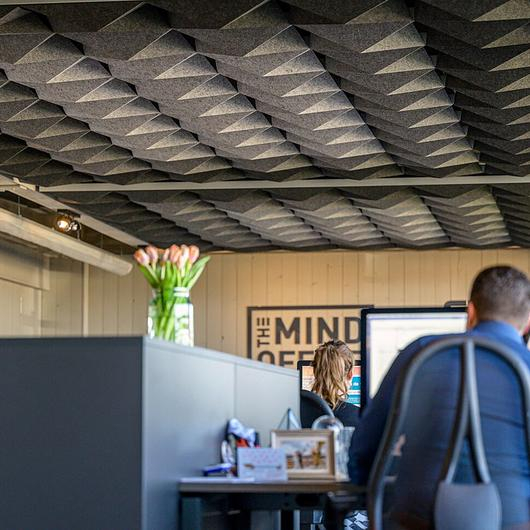 Gallery of Acoustic Ceilings - HeartFelt® Origami Ceiling System - 10