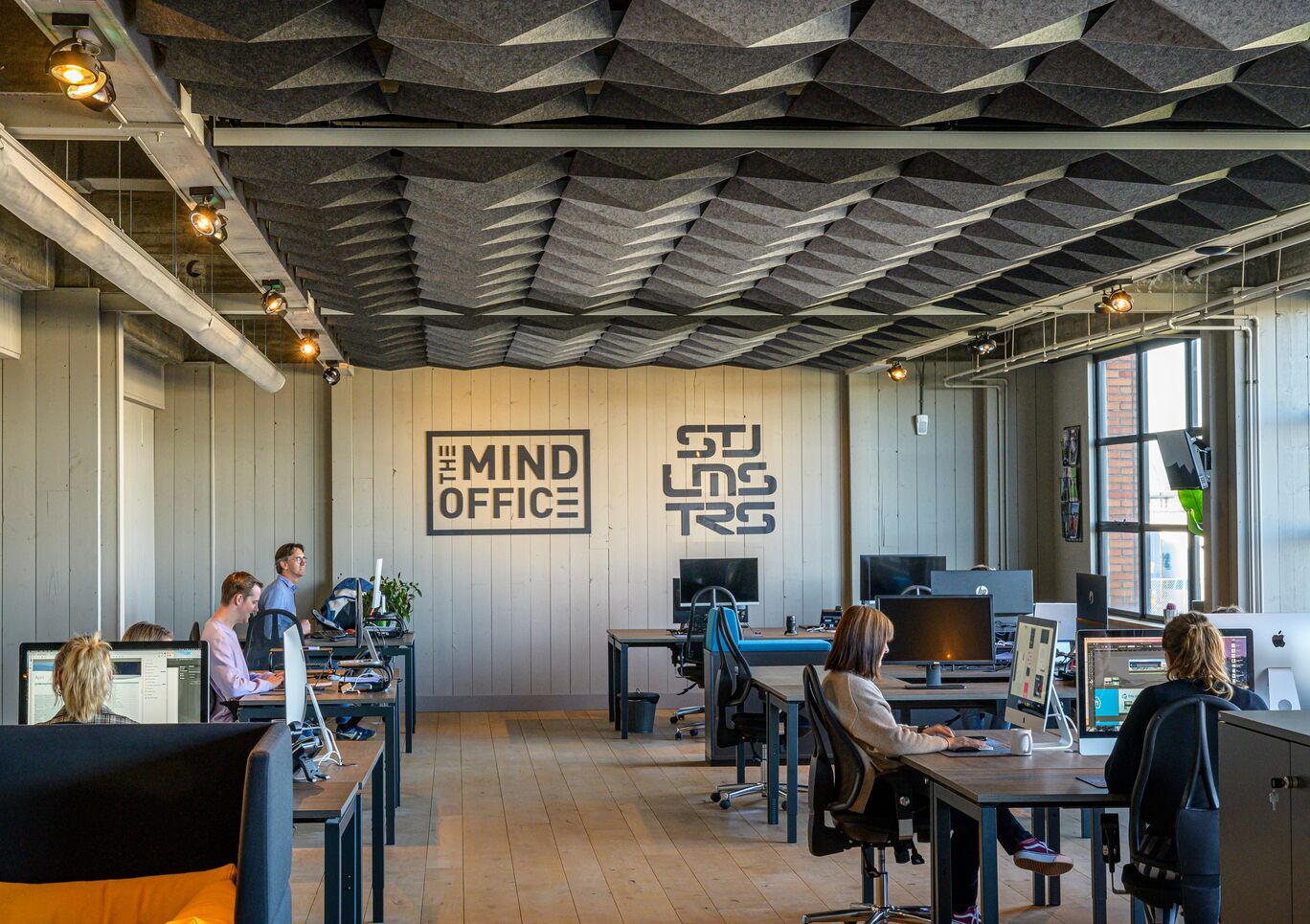 Gallery of Acoustic Ceilings - HeartFelt® Origami Ceiling System - 14