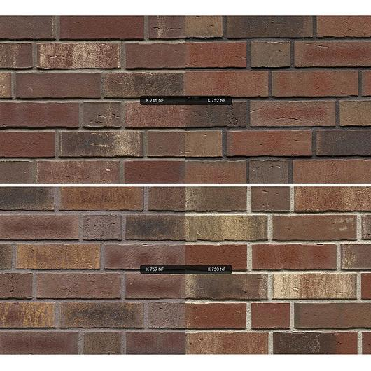 Facing Bricks - Waterstruck Vascu from Feldhaus Klinker