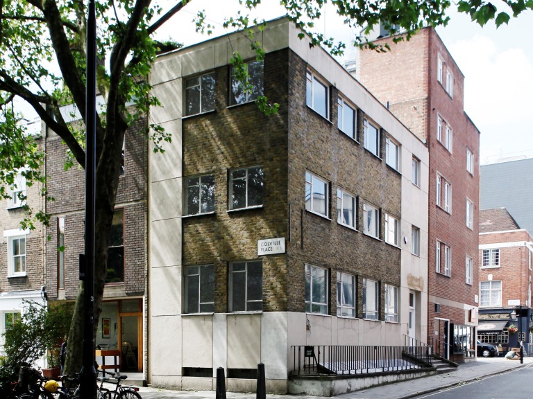 Gallery of Keim Mineral Paints on Whitfield Street - 5