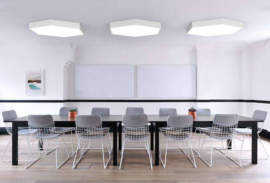 Ceiling Surface Lights - Hex Area from Eureka Lighting