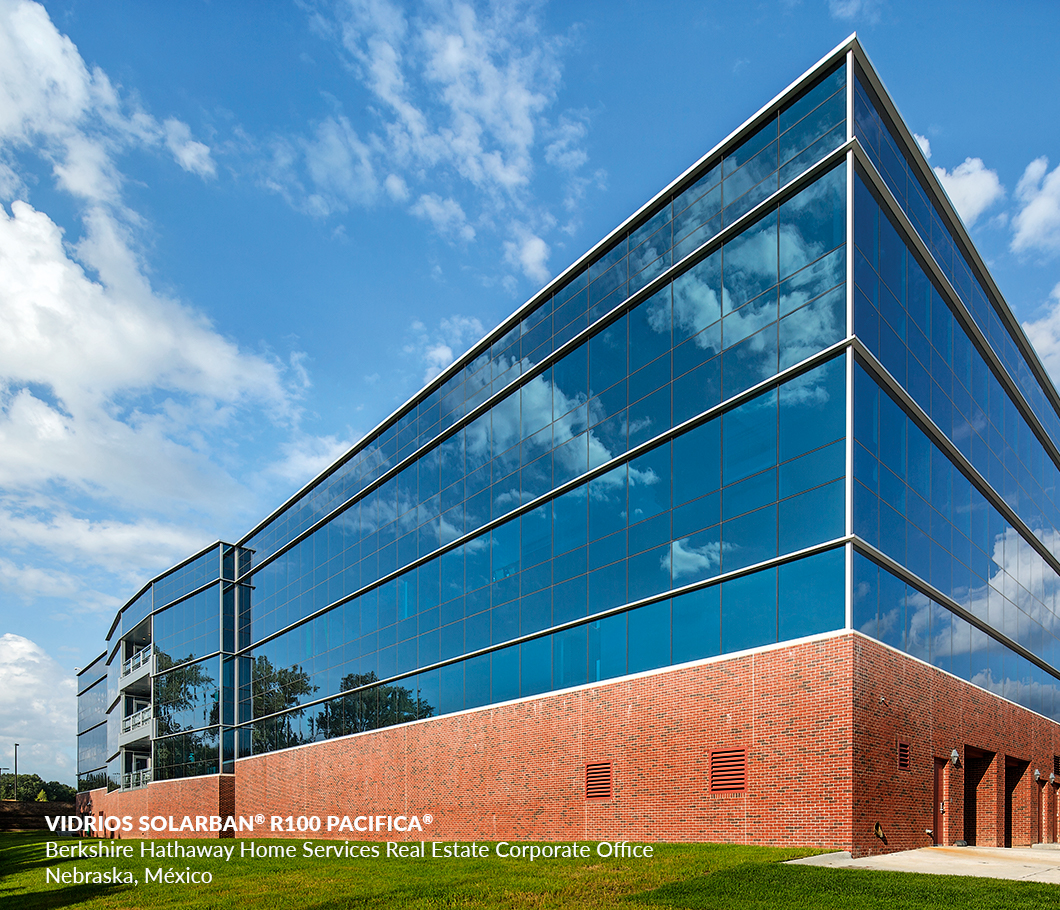 Vidrio de baja emisividad - Solarban® R100 de Vitro Arquitectónico