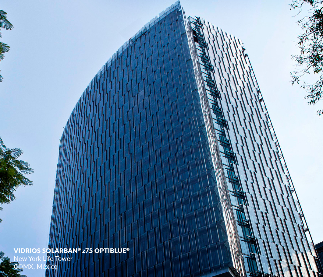 Vidrio de alto rendimiento - Solarban® 70 Optiblue de Vitro Arquitectónico