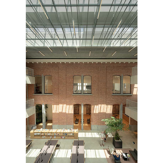 Modular Skylights in Utopia Library from VELUX Commercial