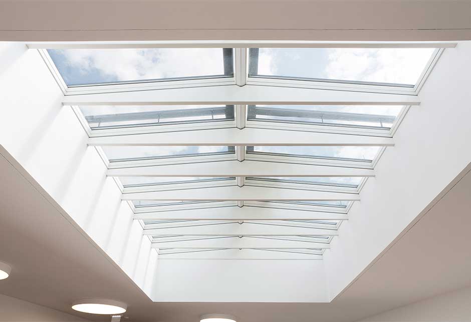 Gallery of Modular Skylights in Seestadt Aspern Office Building - 4