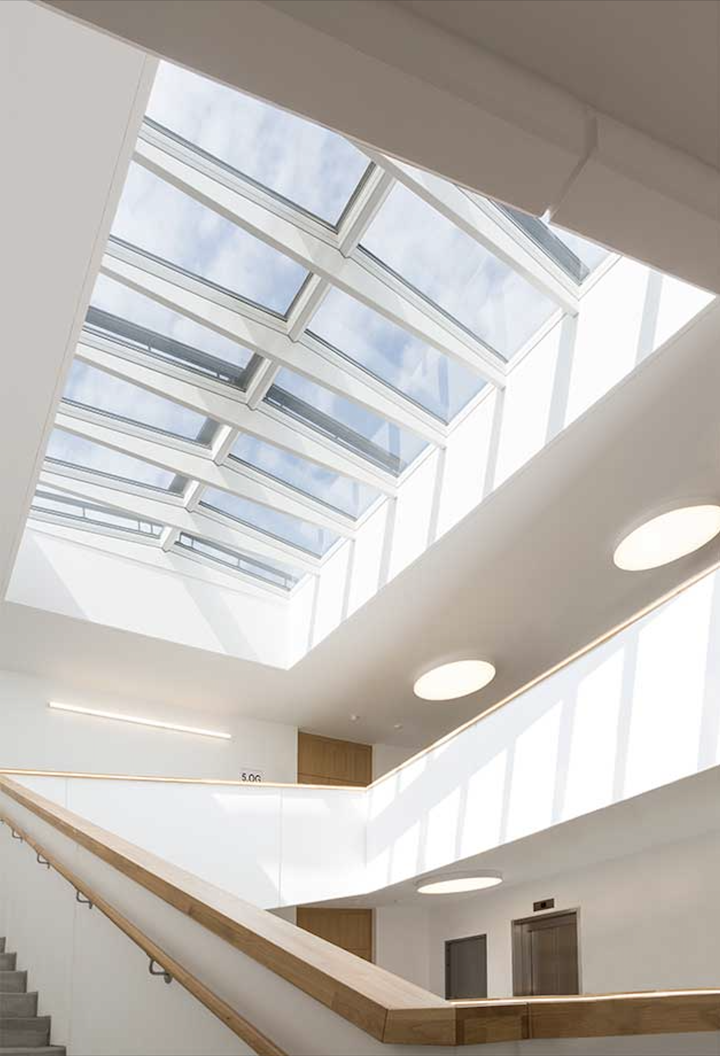 Gallery of Modular Skylights in Seestadt Aspern Office Building - 2